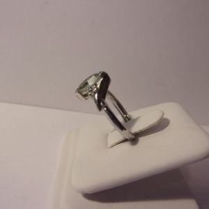 Avon | Jewelry | Vintage Avon Light Blue Silver Tone Ring Sz 7 | Poshmark